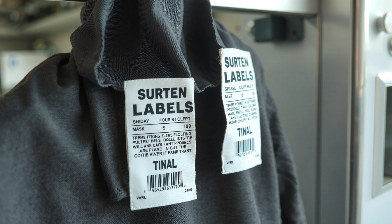 Printed Clothing Labels: Complete 2025 Fashion Guide